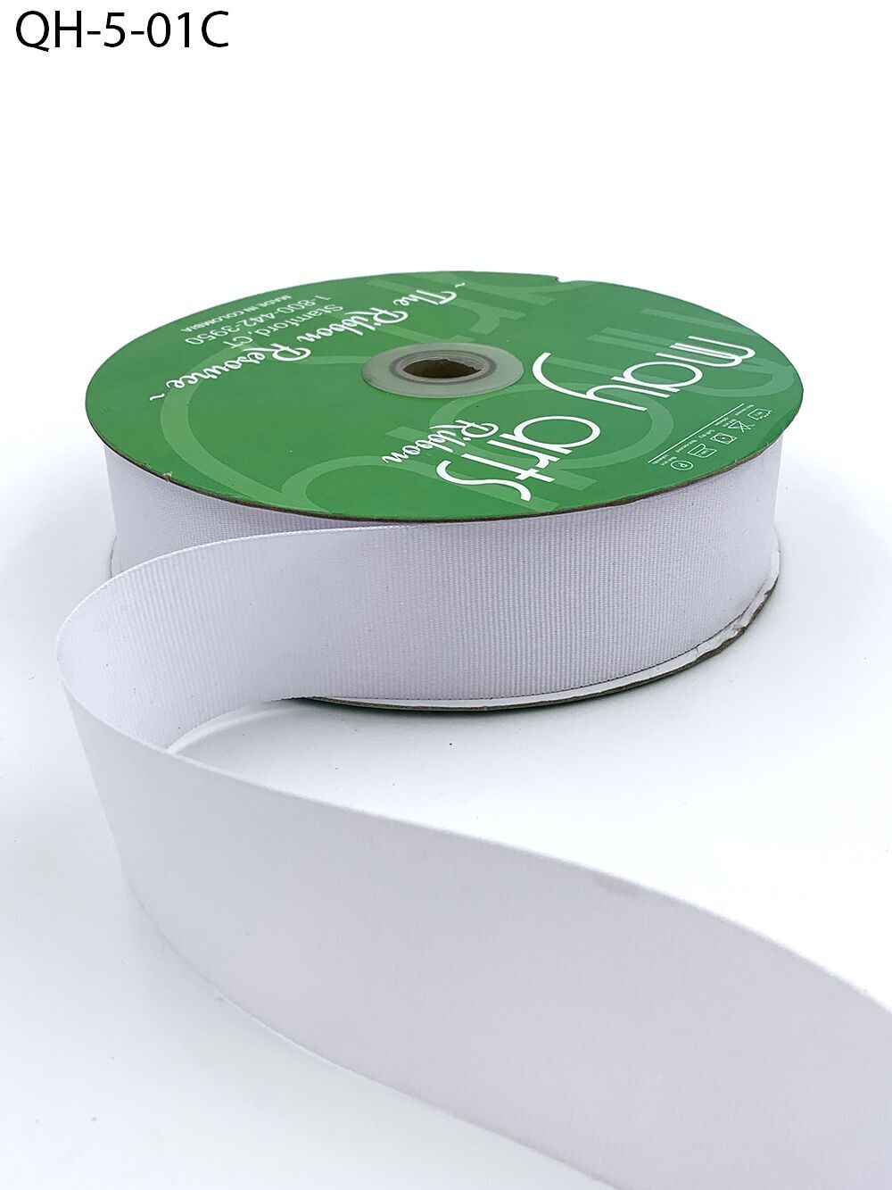 1.5 Inch Classic Grosgrain Ribbon with Woven Edge - May Arts Ribbon