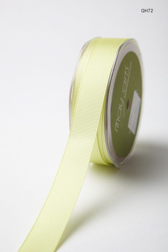 3/4 Inch Classic Grosgrain Ribbon with Woven Edge
