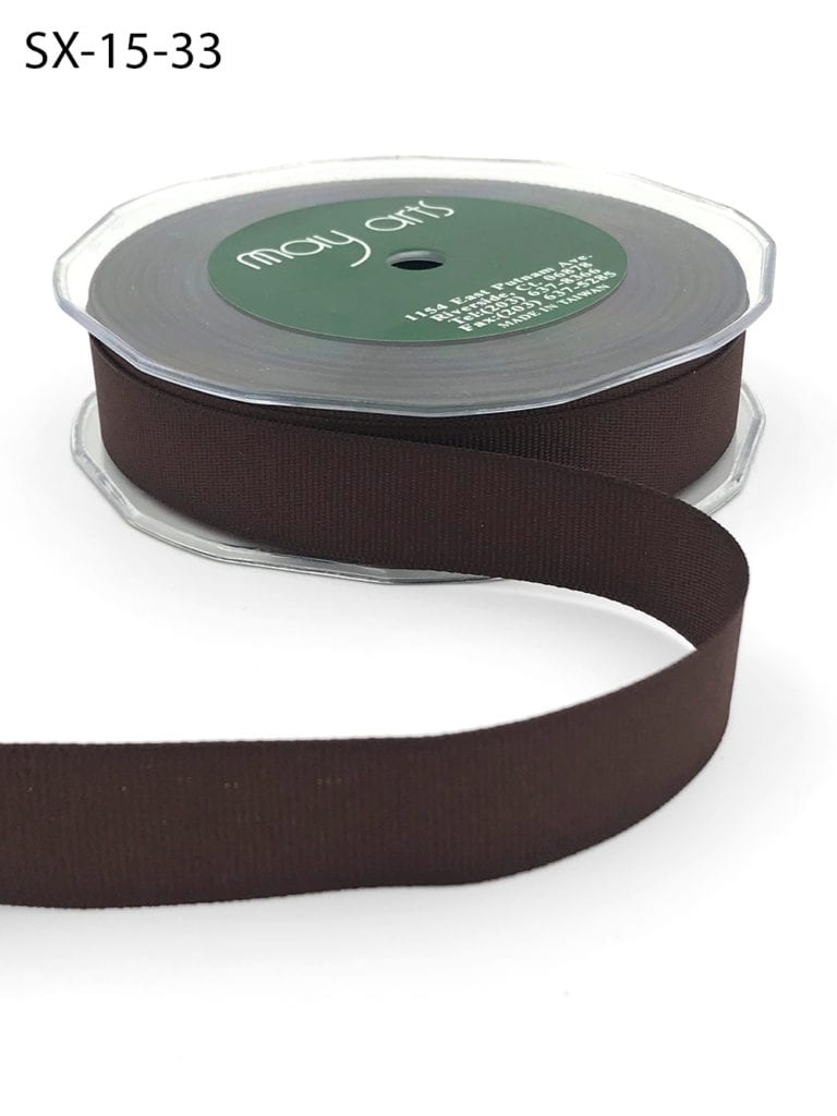 Luxe Grosgrain Ribbon - 3/4" Wide Online Ribbon - May Arts Ribbon