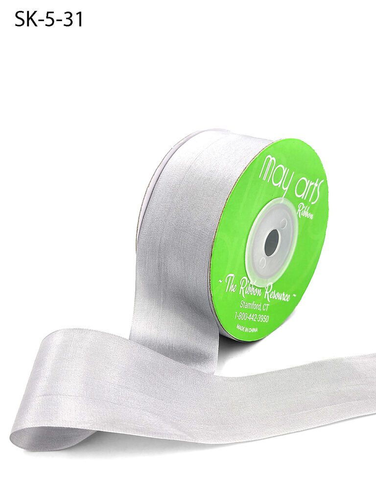 Classic Hand Dyed Silk Ribbon - 1.25" Wide Online Ribbon - May Arts