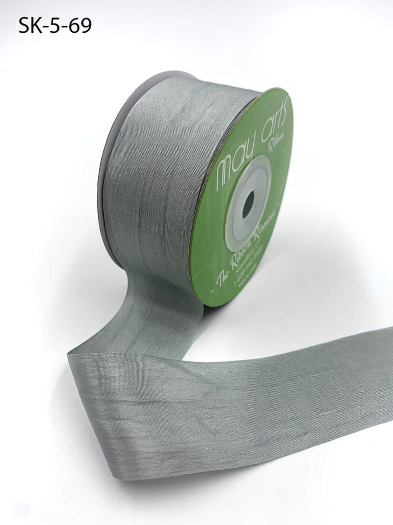 Classic Hand Dyed Silk Ribbon - 1.25" Wide Online Ribbon - May Arts