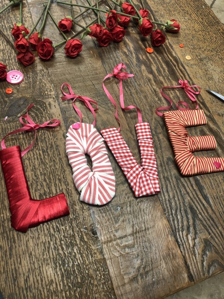 DIY Love Letter Sign