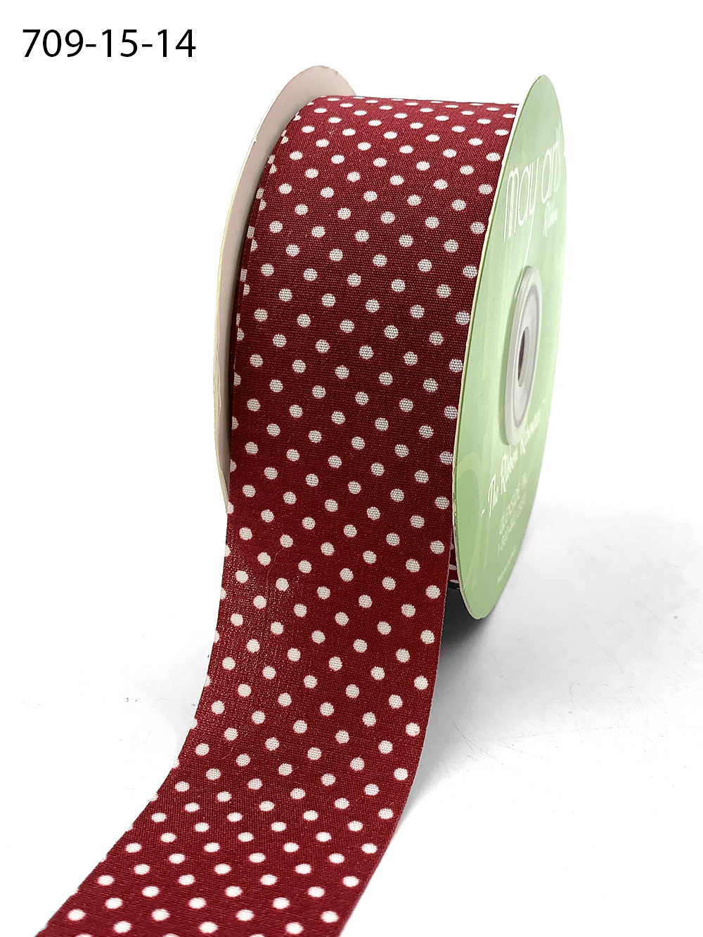 1.5" Modern Polka Dot Ribbon - Bulk Dot Ribbon - May Arts Ribbon