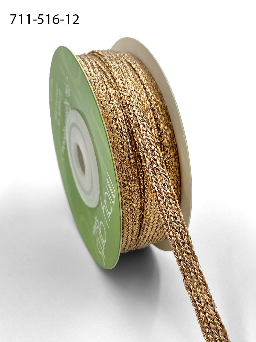Braided Metallic Thread Trim - Bulk Ribbon - May Arts Ribbon